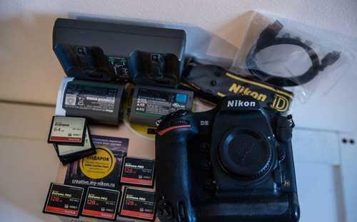 Nikon D5 body (2аккум + 10 CF карт 864GB)