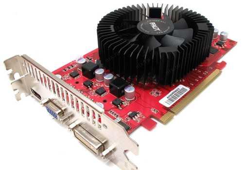 Видеокарта Palit GeForce9800GT 1Гб gddr3