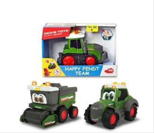 Игрушка Dickie Toys Трактор Happy Fendt 16 см 3 ви