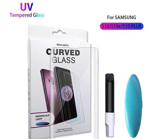 Защитное Стекло 3D на UV Гель Samsung S10e