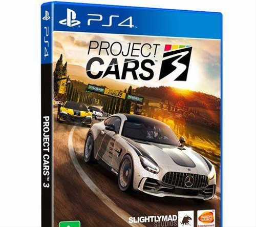 PS4 игра Bandai Namco Project cars 3 - новый диск