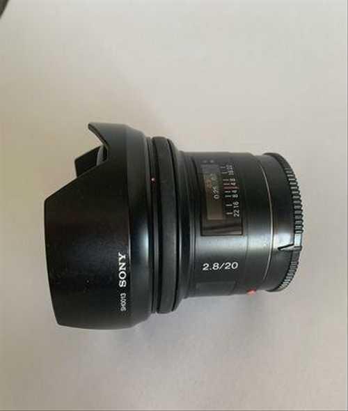 Объектив Sony 20mm 2.8 Circular Polarizer Filter