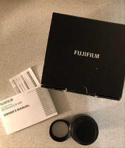 Объектив fujifilm XF35mm F2 R WR