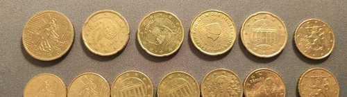 Продаю монеты (Euro, евроценты)