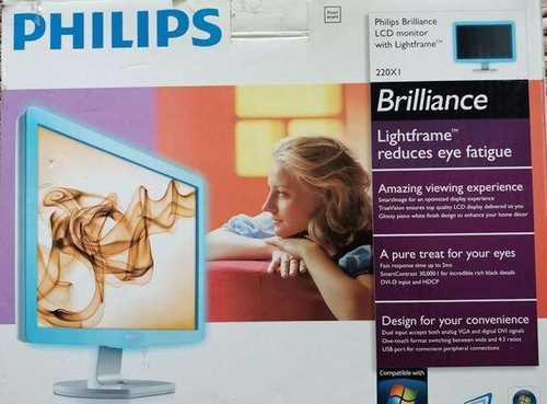Монитор для компьютера philips 22 d