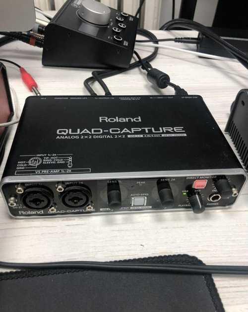 Звуковая карта roland quad capture