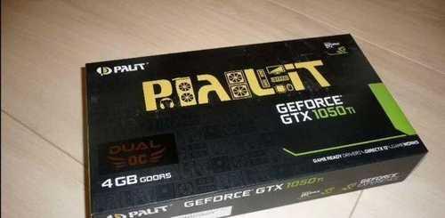 Коробка от карты Palit GTX 1050 ti 4gb