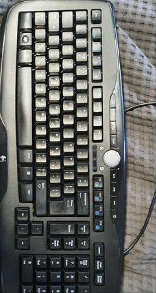 Проводная клавиатура Logitech media keyboard 600