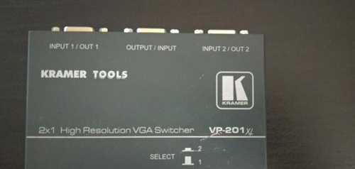 Усилитель-распределитель Kramer tools vp-201XL VGA