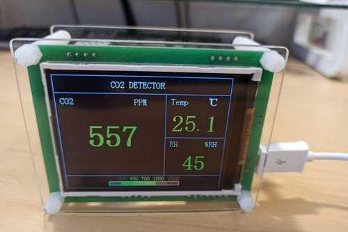 Датчик детектор углекислого газа CO2