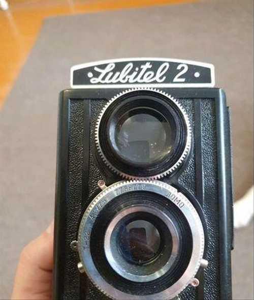 Плёночный фотоаппарат Lubitel 2 в полном комплекте