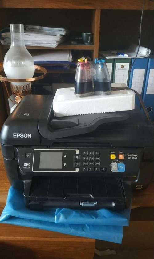 Мфу Epson WF-2660 не рабочий