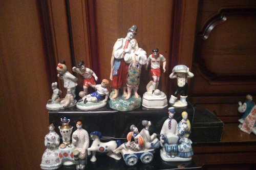 Фарфоровые статуэтки советского периода без сколов