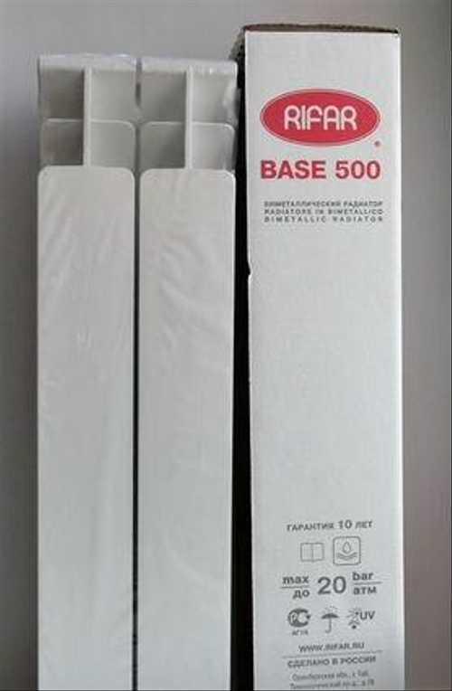 Биметаллический радиатор Rifar base 500