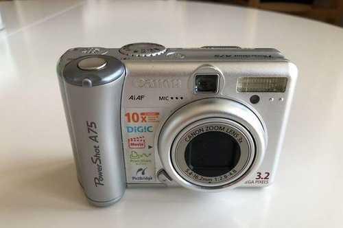 Фотоаппарат Canon Powershot A75