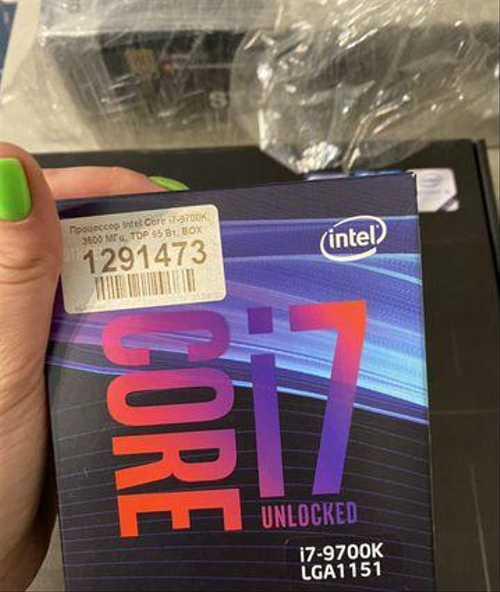 Процессор intelcore i7-9700k
