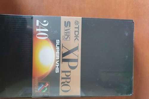 Видеокассета super VHS TDK XP PRO 240
