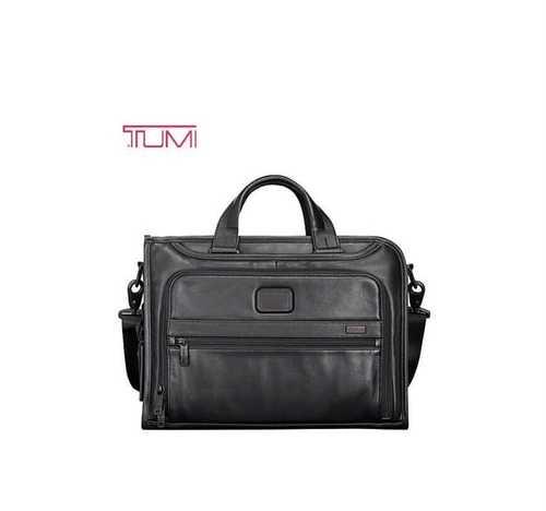 Кожаная Новая Сумка Tumi Alpha 2 Slim Deluxe