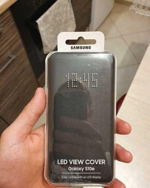 Чехол Led View Cover samsung galaxy S10e(оригинал)