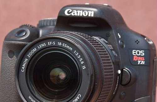 Зеркальный фотоаппарат canon eos rebel t2i (550d)