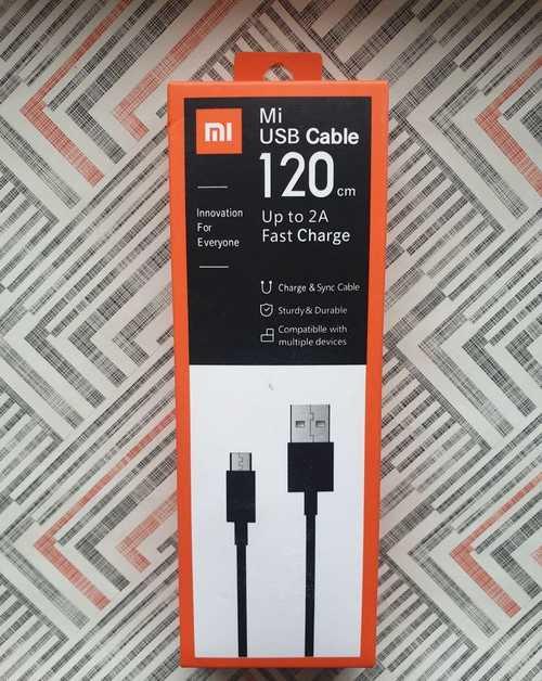 Кабель Xiaomi Mi USB 1м Оригинал