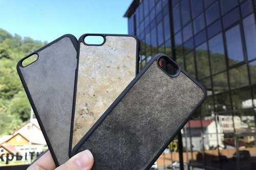 На iPhone 6, Чехол из натурального камня