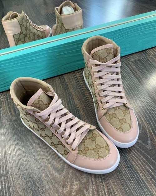 Кеды высокие Gucci