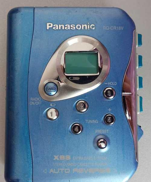 Кассетный стерео плеер Panasonic RQ-CR18V