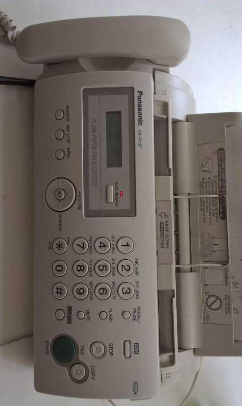 Факс Panasonic KX-FP207