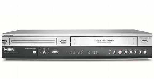Новый DVD+VCR рекордер Philips, оцифровка vhs