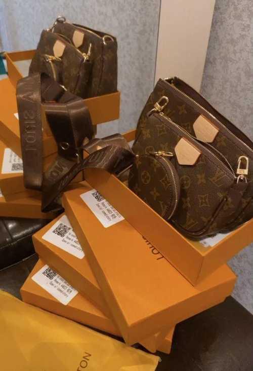 Сумка клатч Louis Vuitton 3в1