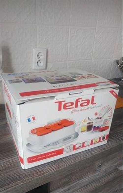 Йогуртница tefal новая домашние десерты сыр йогурт