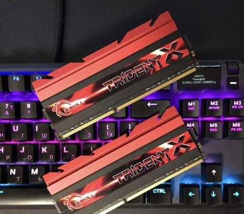 Оперативная память 16Gb DDR3 G.skill 2400мгц