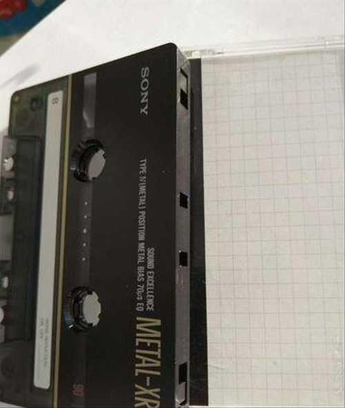 Аудио кассеты Sony Metal XR 90 / basf PRO(I)