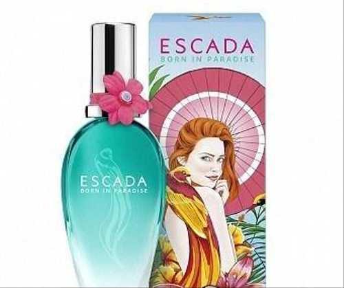 Escada Born in Paradise+бесплатная доставка