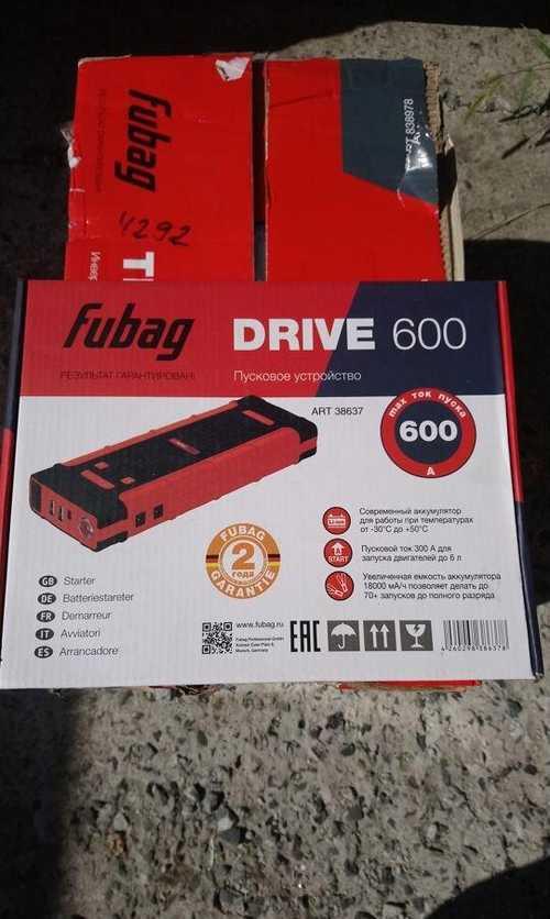 Пусковое устройство (бустер) Fubag Drive 600