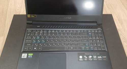 Ноутбук Acer Predator Helios 300 RTX 3080 300 Гц