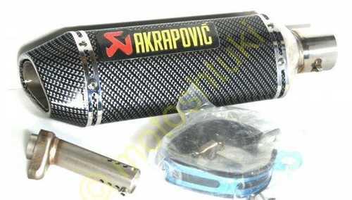 Глушитель прямоточный Akrapovic