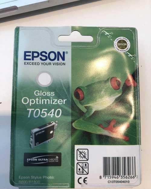 Картридж epson T0540 чёрный