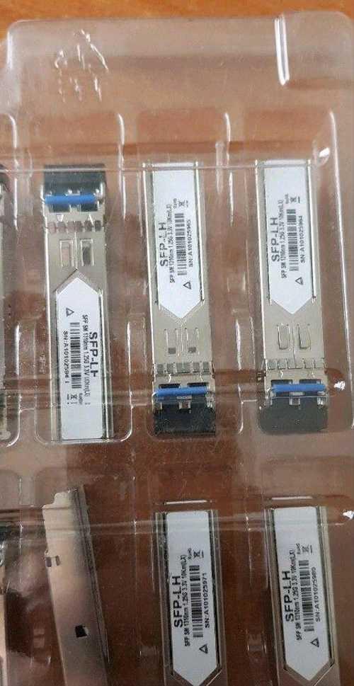 Оптический модуль sfp sm 1310nm 1.25g 3.3v 10km lx