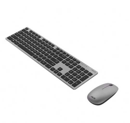 Клавиатура + мышь Asus W5000 Grey USB