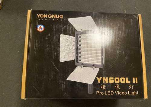 Свет YongNuo LED YN-600L II 3200-5500K