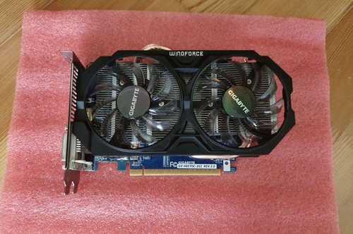 Видеокарта 650ti 2gb