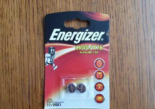 Батарейки Energizer LR44/A76 alkaline 1,5