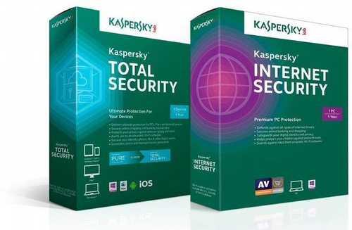 Kaspersky Internet / total Security 3/6/12 мес