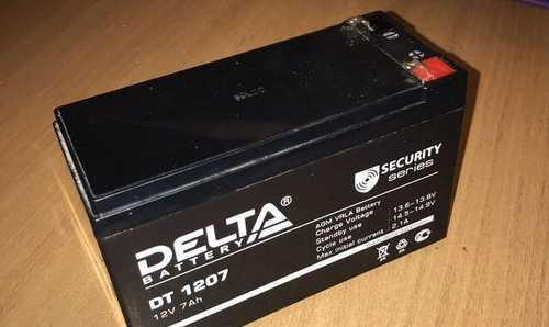 Аккумулятор delta battery DT 1207