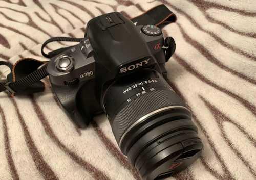 Зеркальный фотоаппарат Sony Alpha Dslr-A380