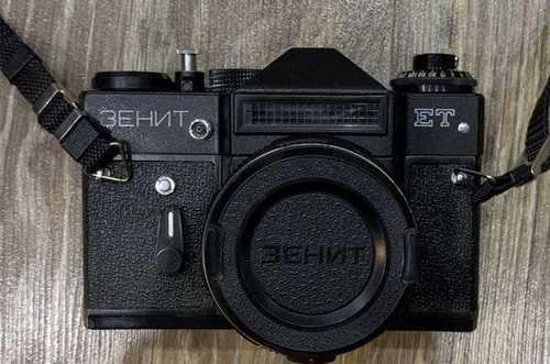 Плёночный фотоаппарат Зенит ет + Helios-44M-5