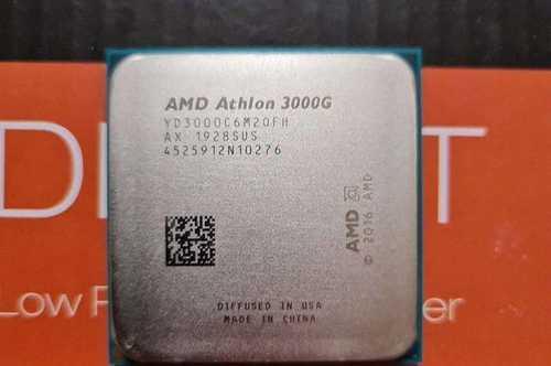 Процессор AMD Atlon 3000G 3.5 GHz новый с кулером