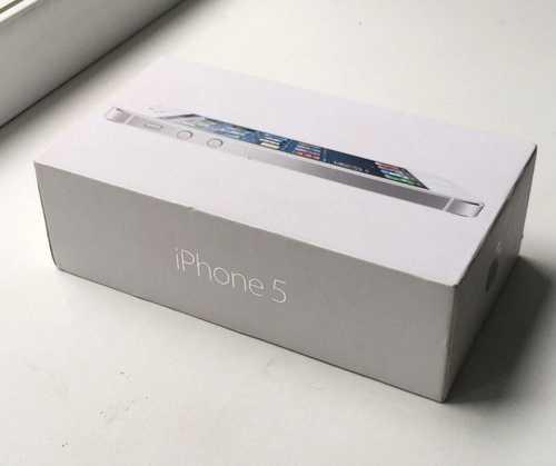Коробка для iPhone 5, белый, 32Gb